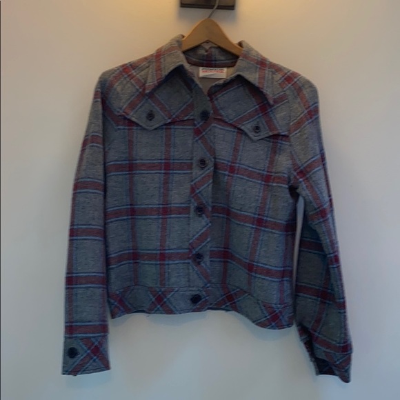 Junior House | Jackets & Coats | Vintage Junior House Plaid Jacket ...